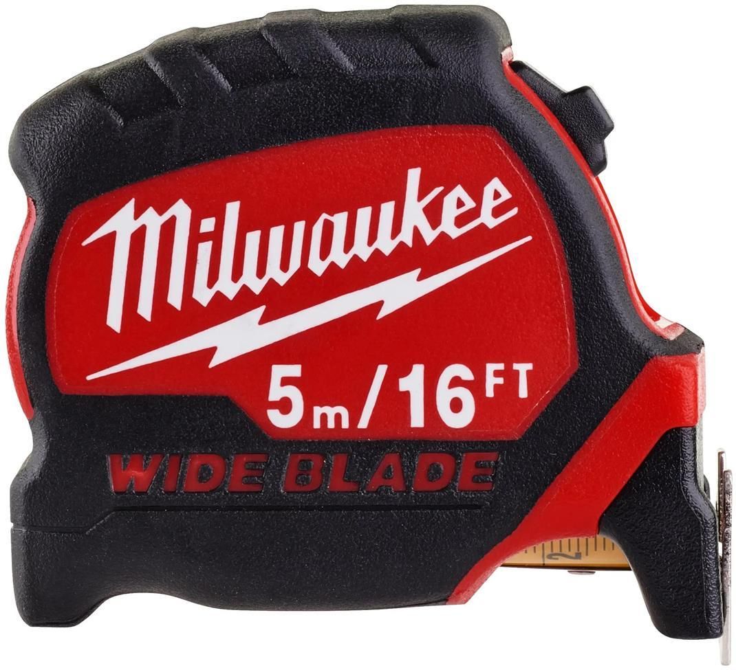 Taśma miernicza Milwaukee Miara Zwijana Premium Wide 5m/16 ft ...