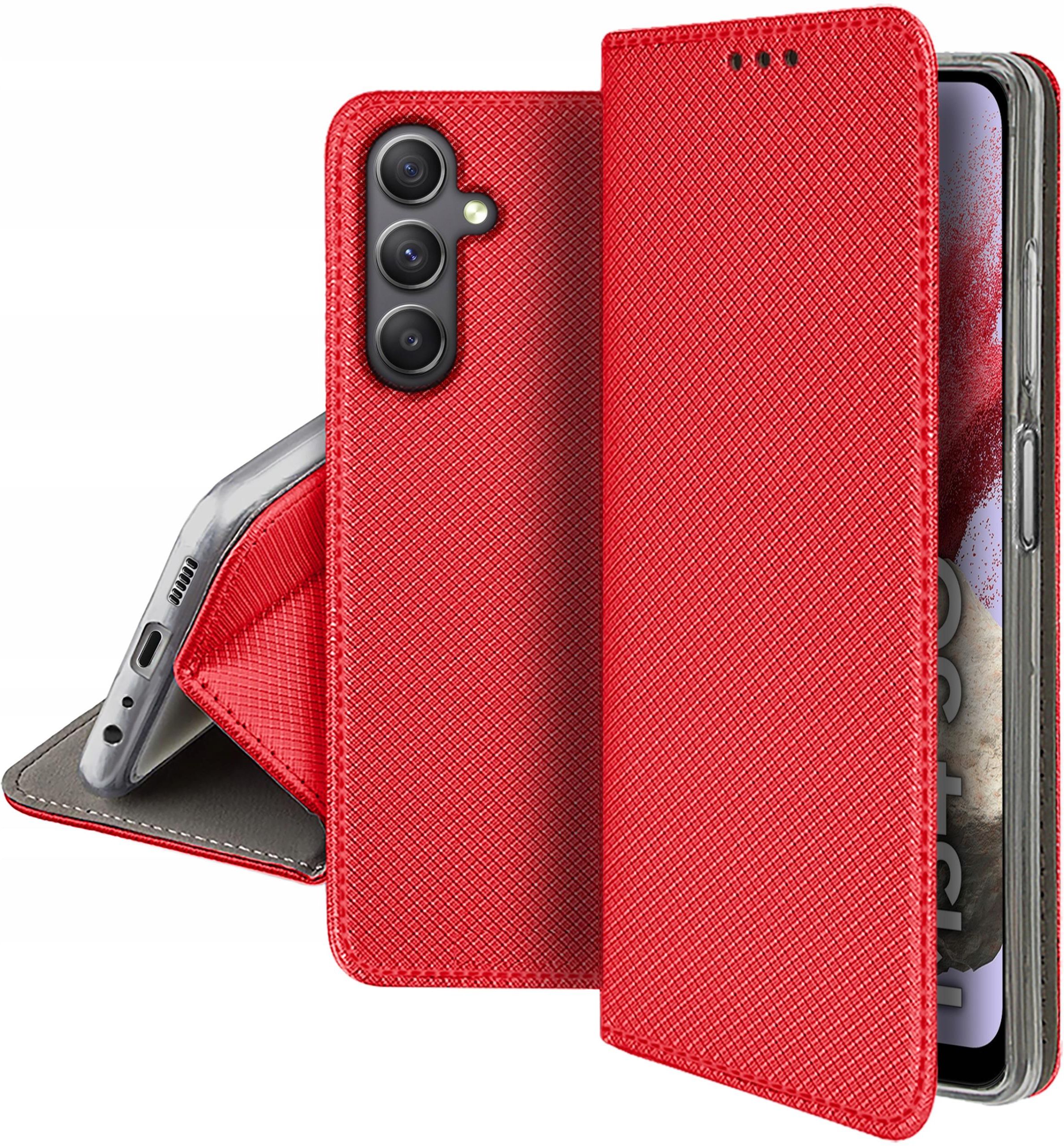 Krainagsm Etui Do Samsung Galaxy M34 5G Smart Magnet Case Portfel Szkło ...