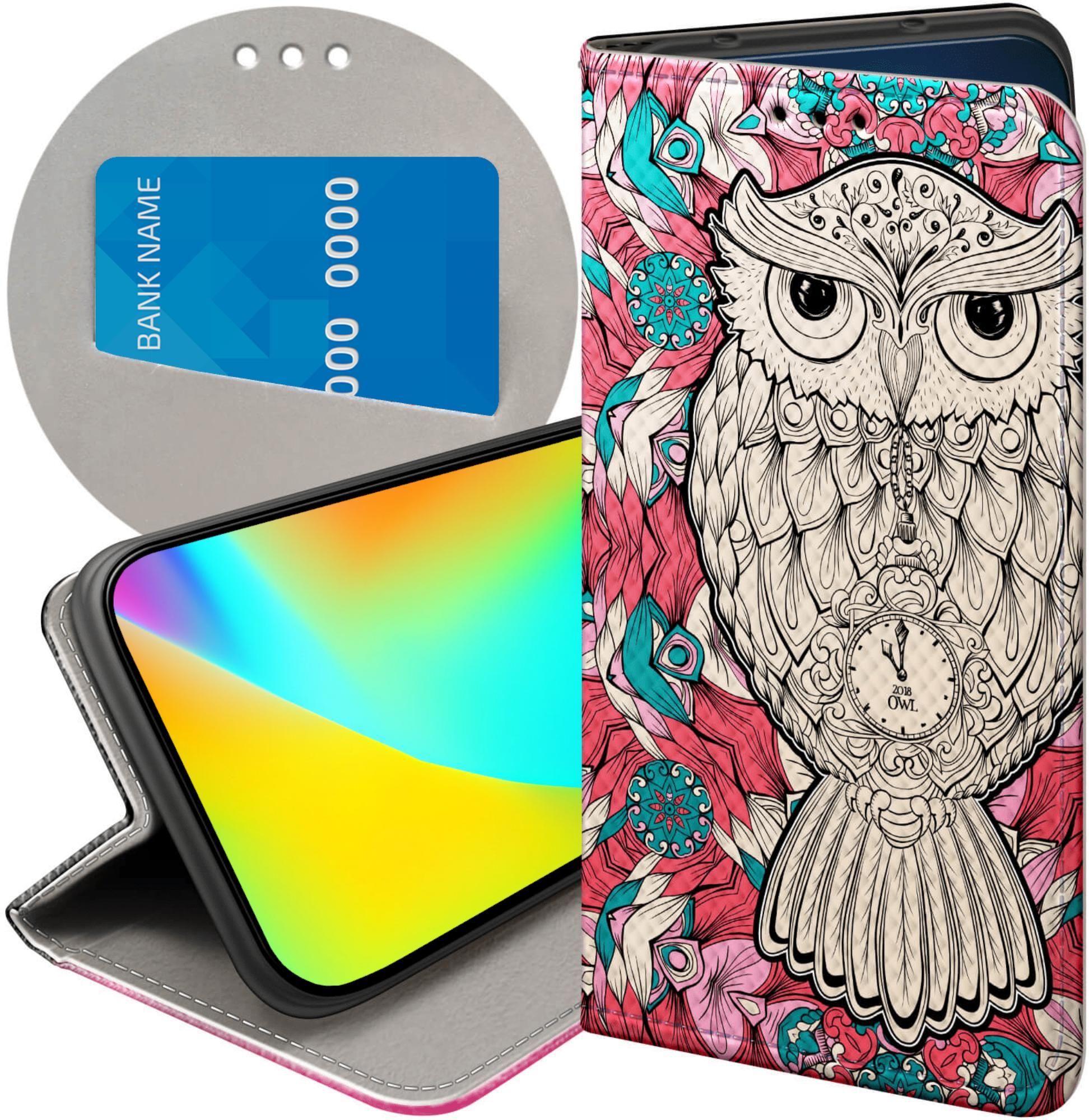 Hello Case Etui Z Klapką Do Samsung Galaxy A10 Sowa Sówka Sowy Futerał Pokrowiec - Etui na ...