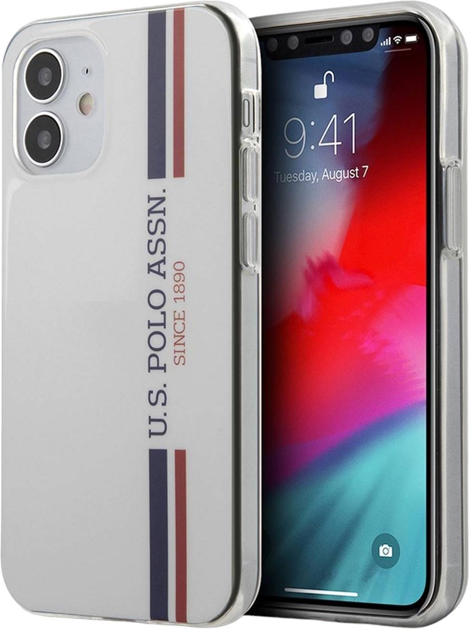 U.S. Polo Assn Panel Tricolor Collection Do Apple Iphone 12 Mini White ...