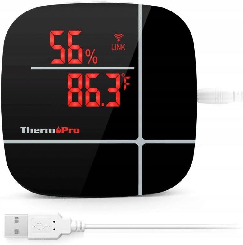 Detektor Thermopro Termometr Higrometr Wi-Fi Tp-90 Alexa (Tp90 ...