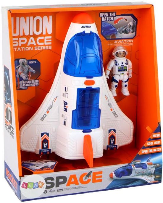 Leantoys Misja Kosmiczna Zestaw Kosmiczny Rakieta Kosmonauta Kosmos 2 Ele - Ceny i opinie - Ceneo.pl