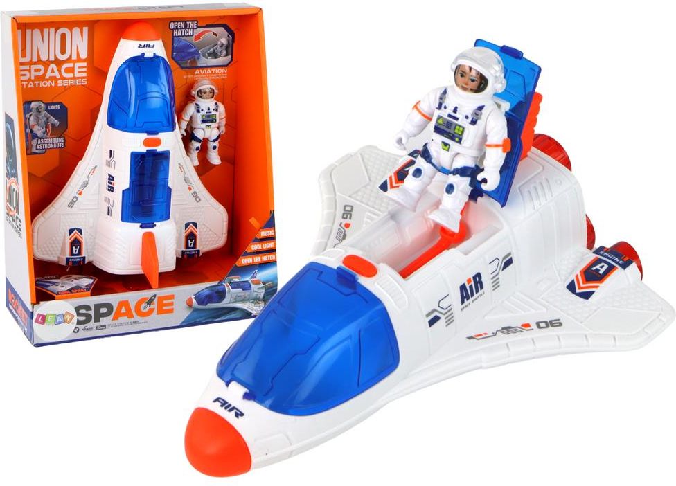 Leantoys Misja Kosmiczna Zestaw Kosmiczny Rakieta Kosmonauta Kosmos 2 Ele - Ceny i opinie - Ceneo.pl