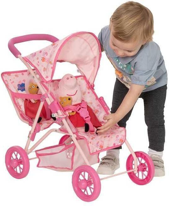 Hti Toys Peppa Pig Spacerówka Dla Bliźniąt - Ceny i opinie - Ceneo.pl