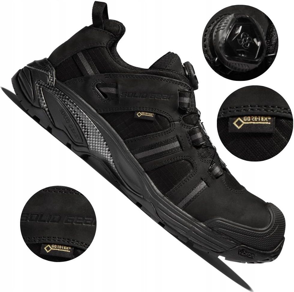 Solid Gear Buty Robocze Z Gore Tex Półbuty Męskie Enforcer S3 Z Boa ...