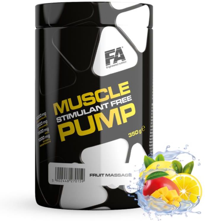 Fitness Authority Muscle Pump Stimulant Free 350g Mango - Cytryna ...