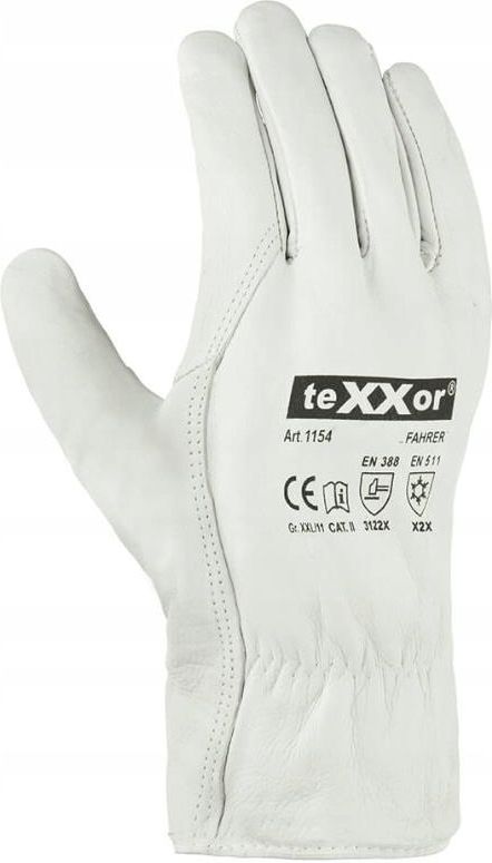 Texxor Rękawice Ocieplane Skórzane Zimowe 1154 10 - Ceny i opinie ...