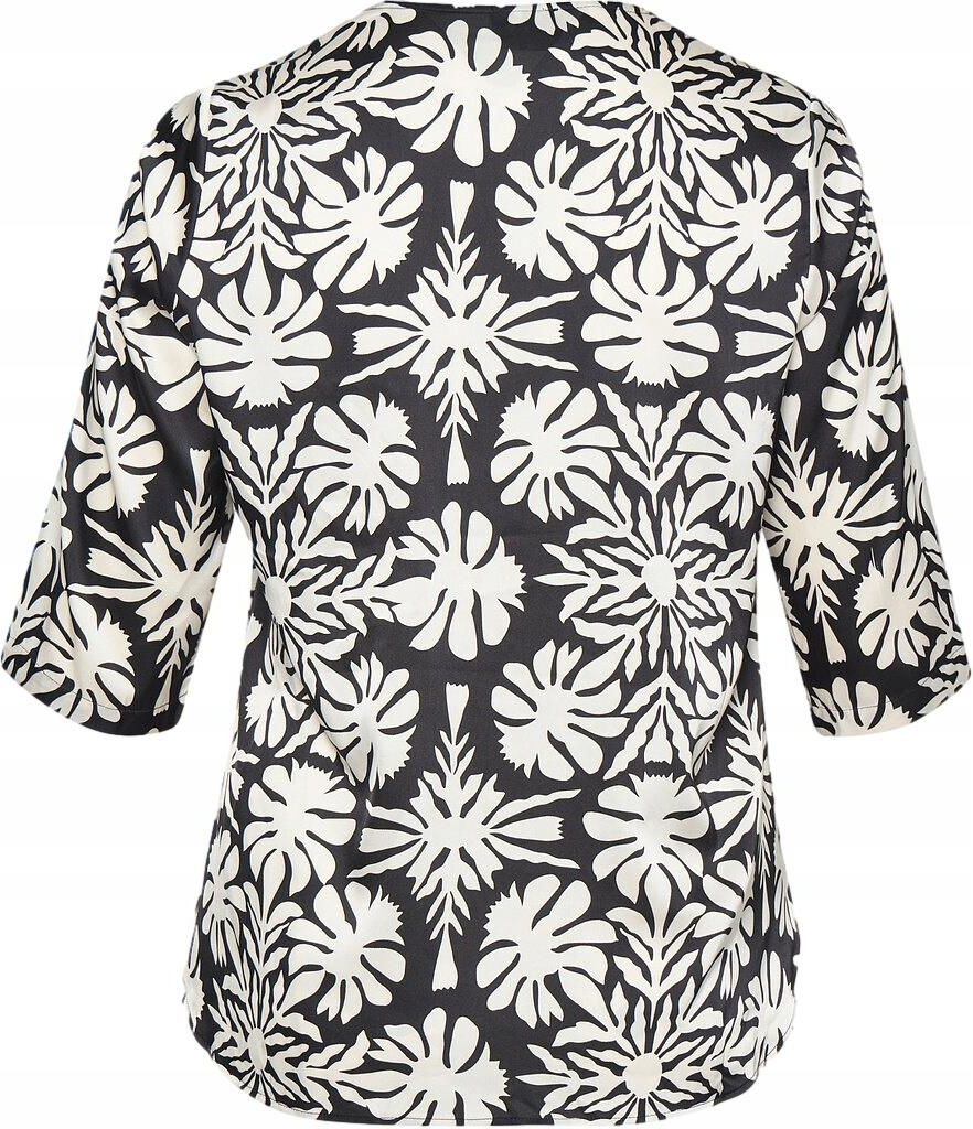 Aprico Czarna Bluzka Biały Nadruk A230 48 - Ceny i opinie - Ceneo.pl