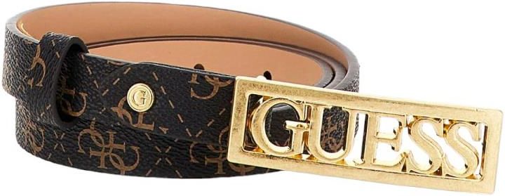 GUESS PASEK DAMSKI SILVANA ADJUSTABLE BELT BRĄZOWY BW7836VIN20 BRL ...