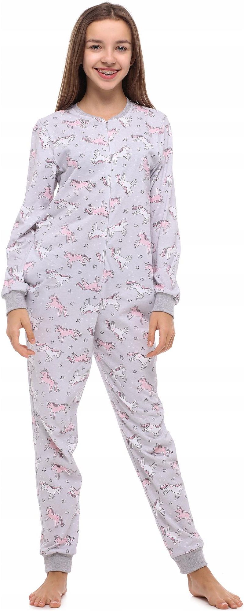 Merry Style Pizama Kombinezon młodzieżowa 176 Onesie MS10-235 - Ceny i ...