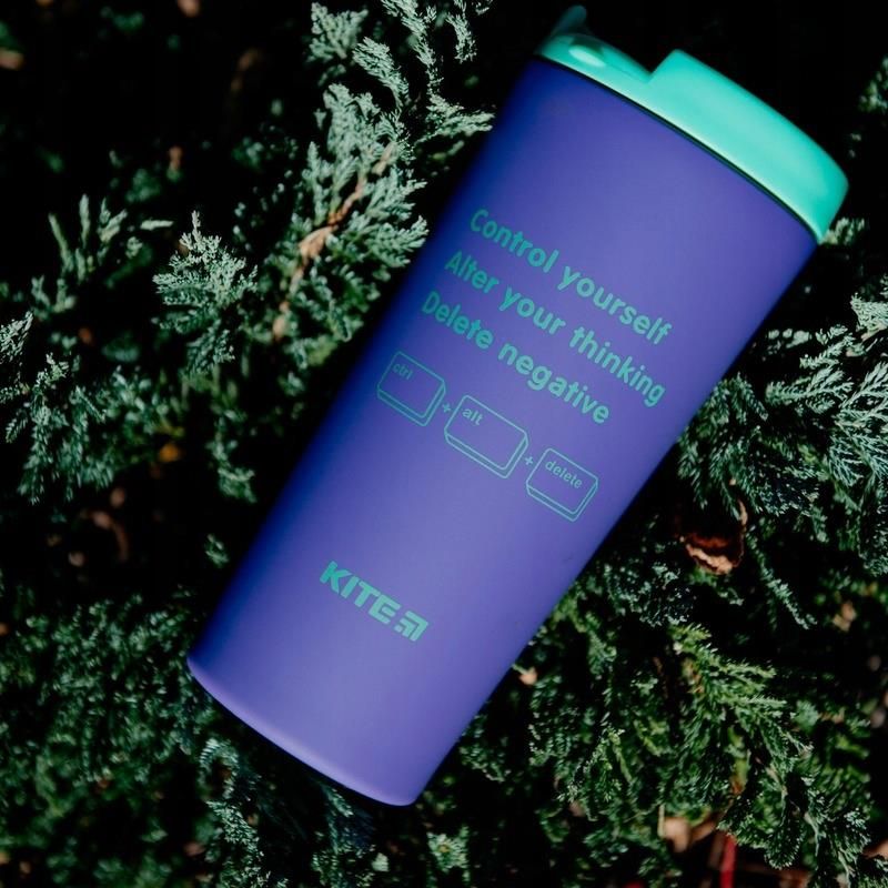 Kite Kubek Termiczny Antypoślizgowy Fiolet 440Ml K21303 - Ceny i opinie - Ceneo.pl