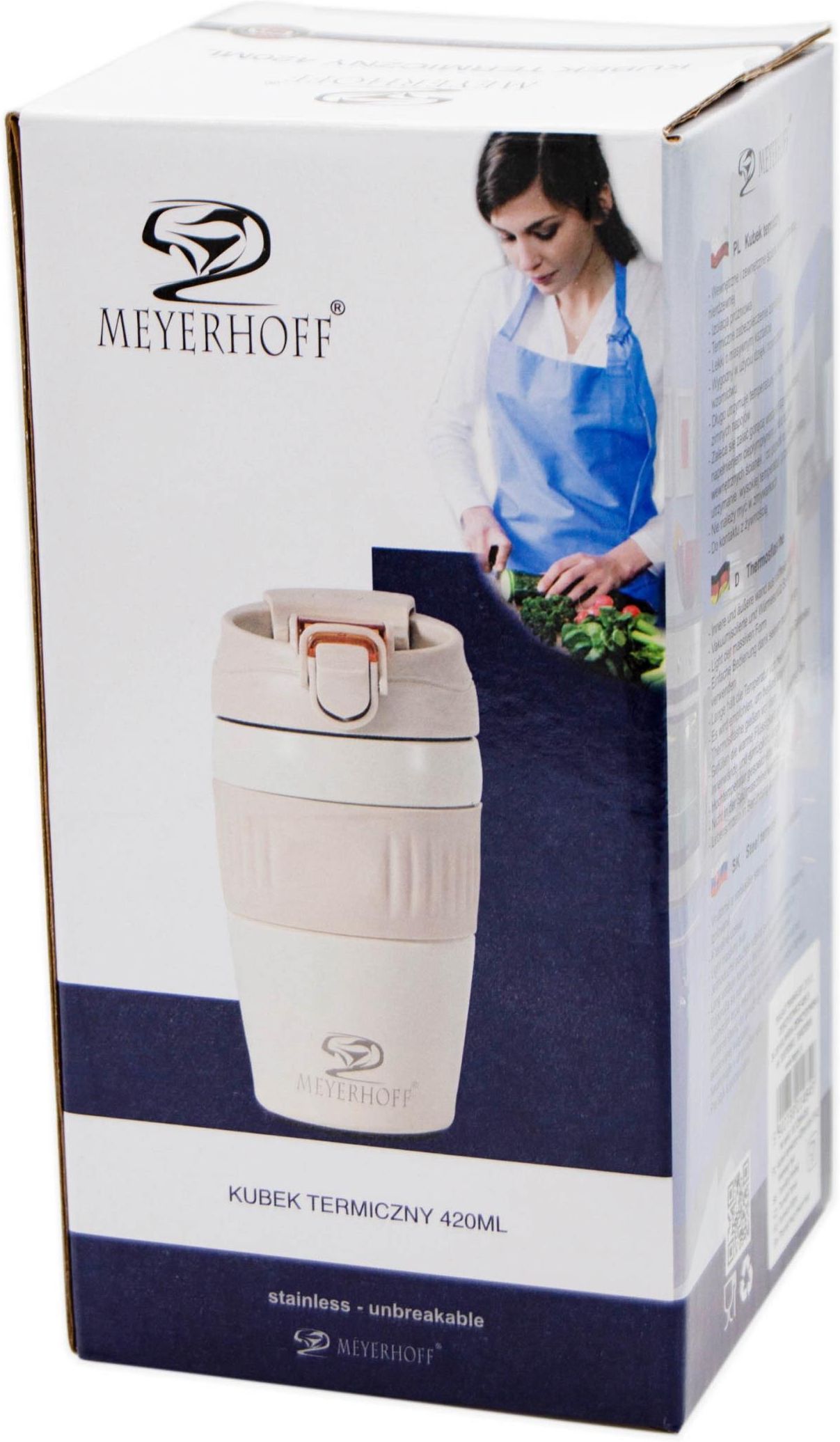 Meyerhoff Kubek Termiczny Termos Dziubek Rurka 420Ml 5902738214849 ...