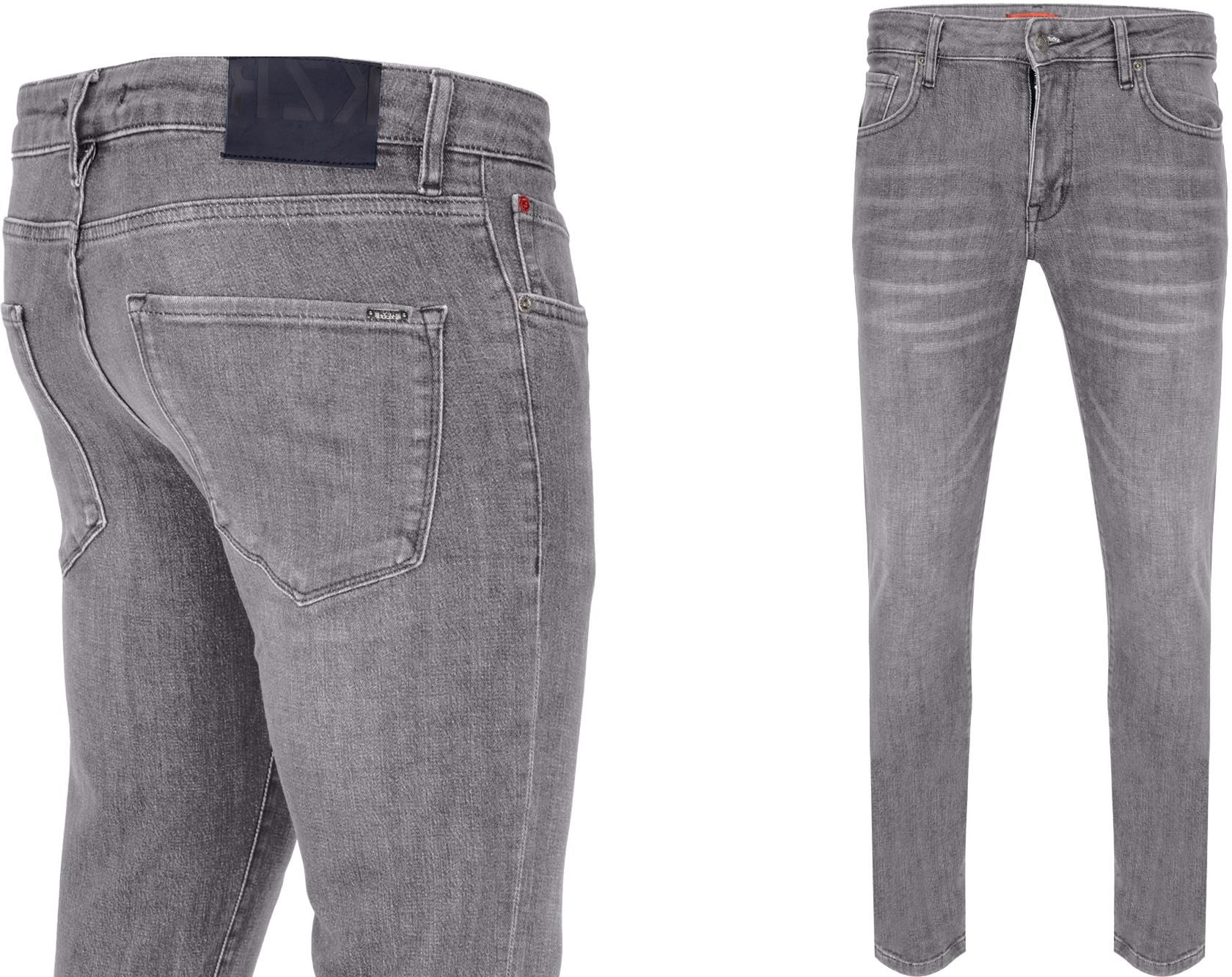 Spodnie Męskie Szare Jeansy Klasyczne Slim 31/34 - Ceny i opinie - Ceneo.pl