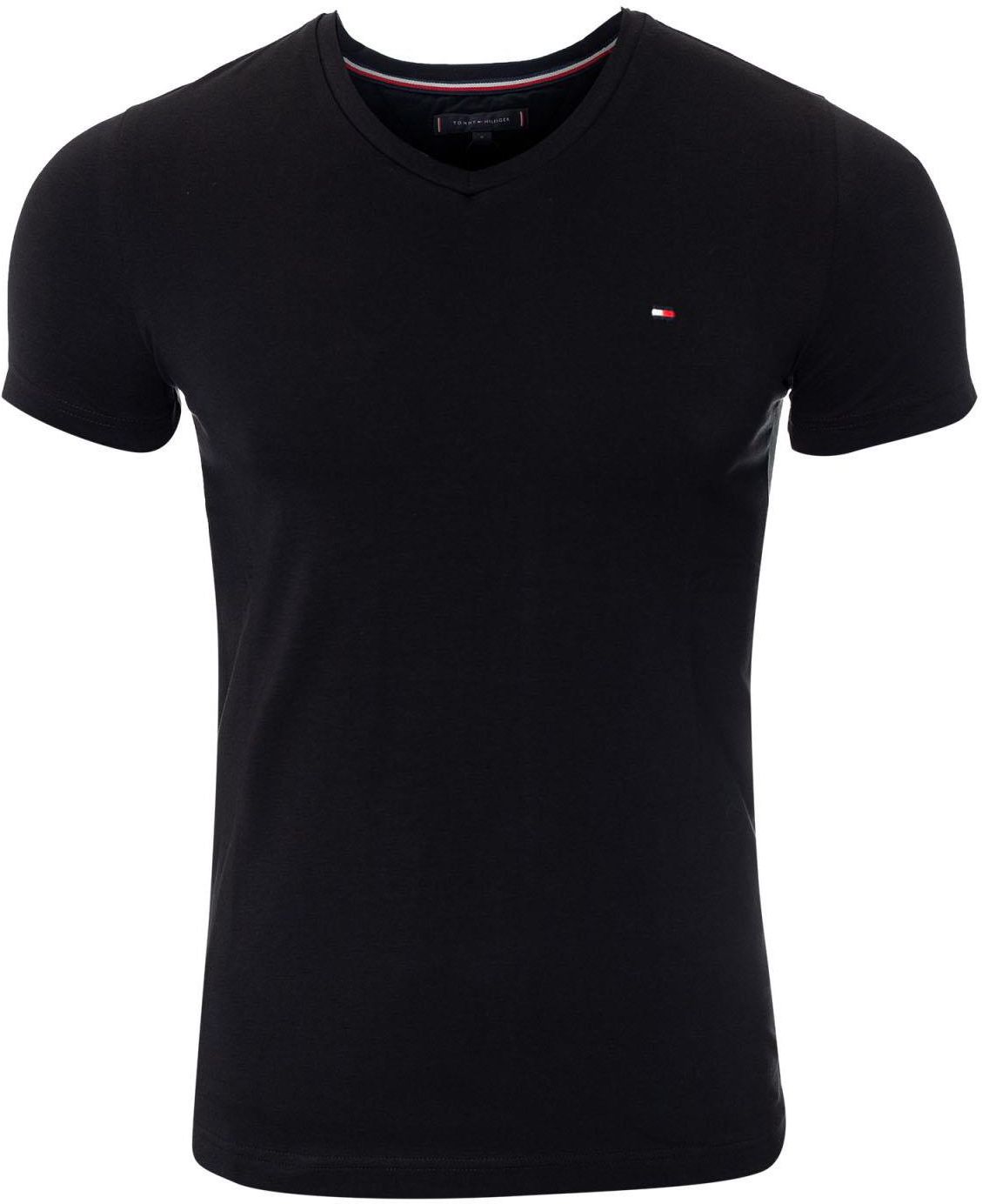 TOMMY HILFIGER KOSZULKA MĘSKA T-SHIRT CORE STRETCH SLIM V-NECK TEE ...
