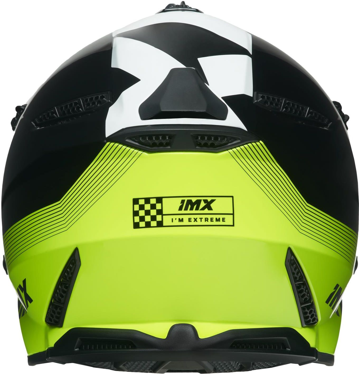 Kask motocyklowy Imx Fmx-02 Black Fluo Yellow White Gloss - Opinie i ...