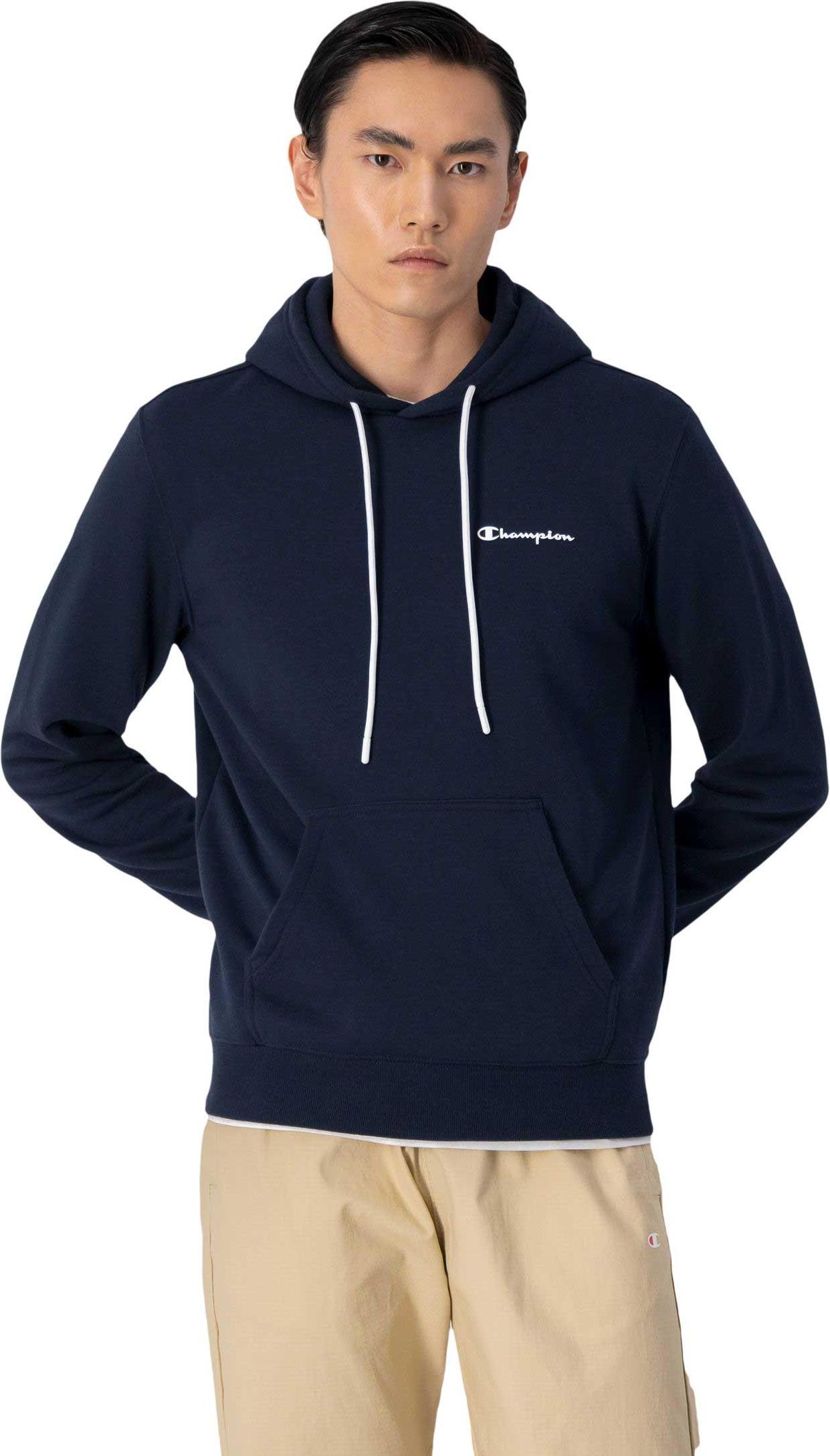 CHAMPION BLUZA MĘSKA Z KAPTUREM HOODED SWEATSHIRT GRANATOWA 218535 BS501 Rozmiar: M - Ceny i ...