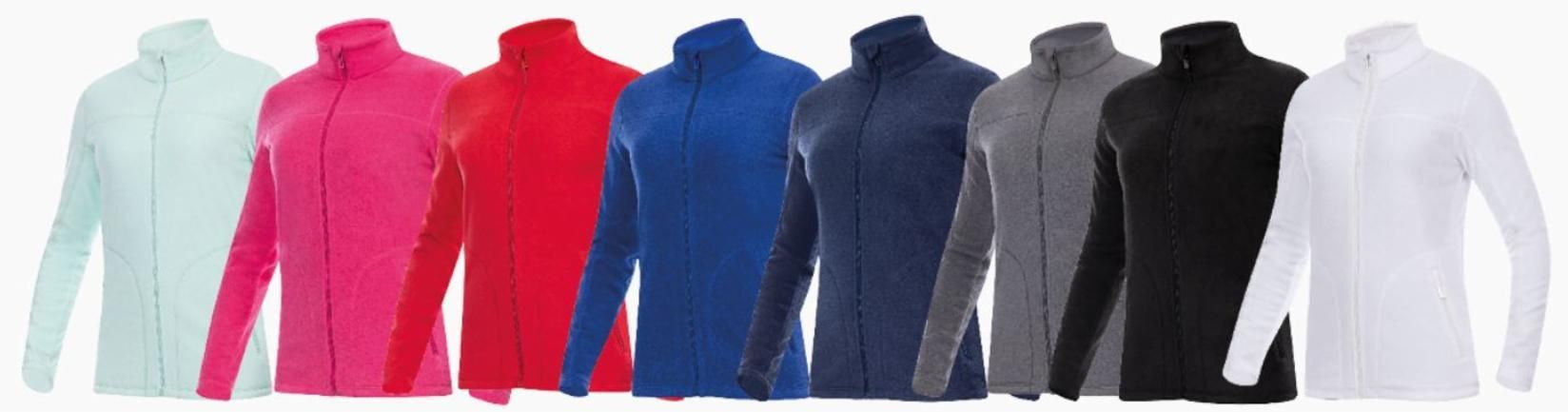 Ardon Joflex - Damska Bluza Polarowa Stójka 2 Kieszenie Ozdobne Płaskie ...