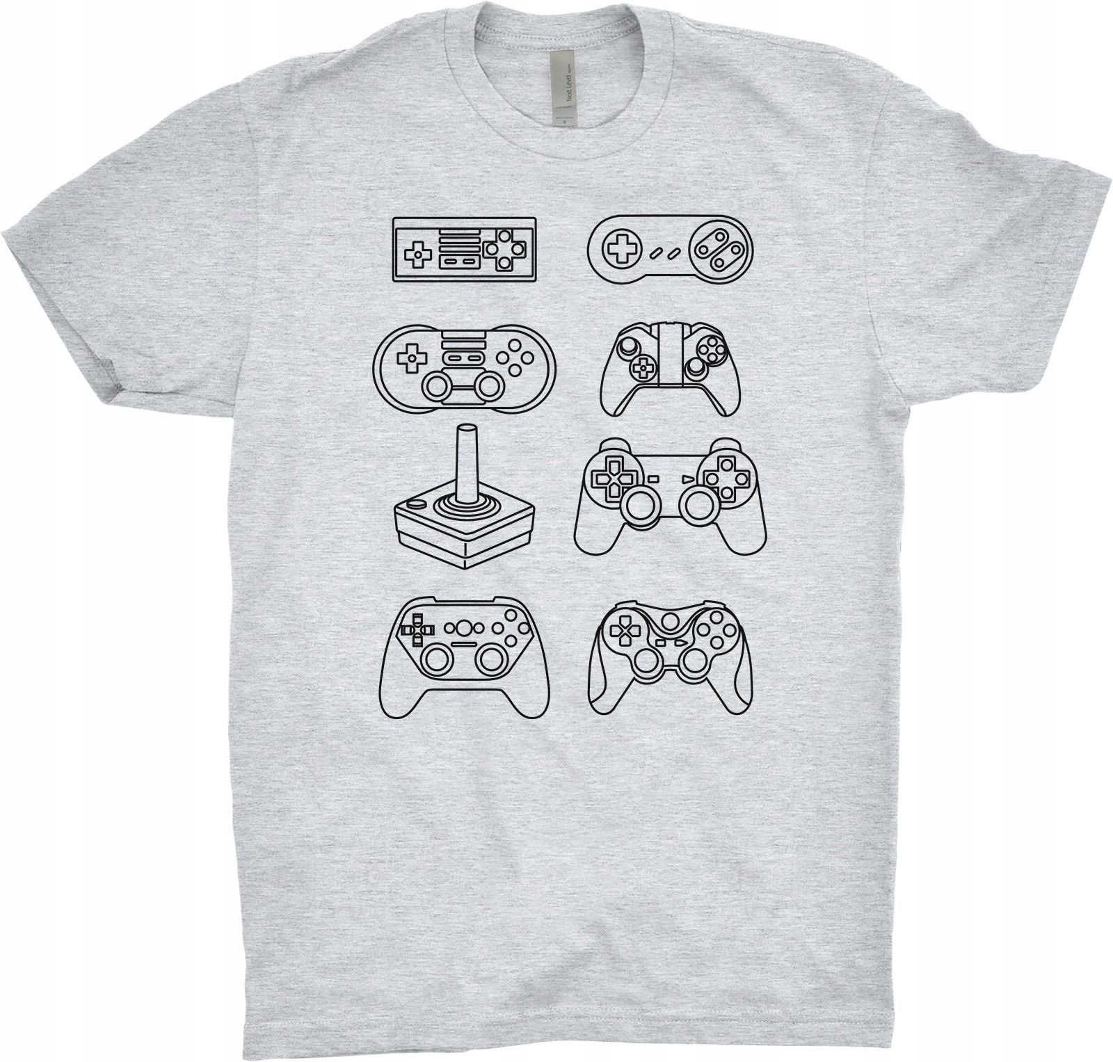 Kontrolery Koszulka Pad Gracz Gamer Joystick Retro - Ceny i opinie ...