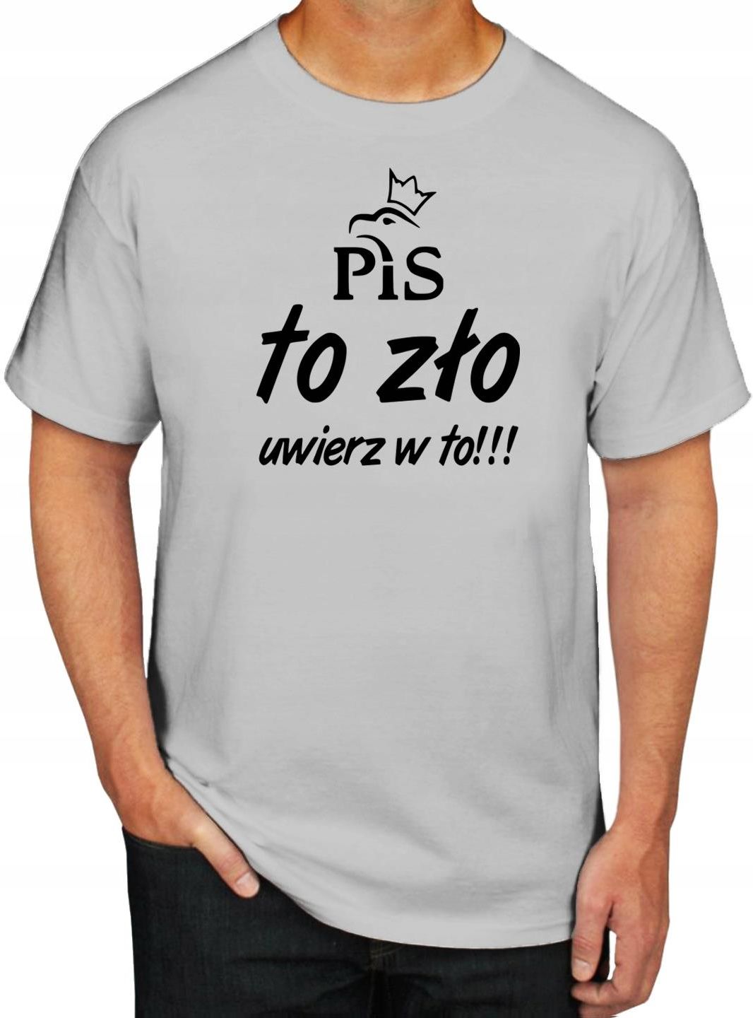 Koszulka T-shirt Pis To Zło Anty Pis Humor M - Ceny i opinie - Ceneo.pl