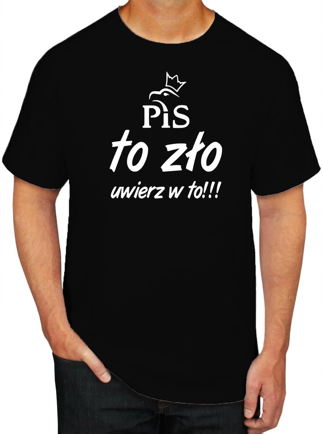 Koszulka T-shirt Pis To Zło Anty Pis Humor M - Ceny i opinie - Ceneo.pl
