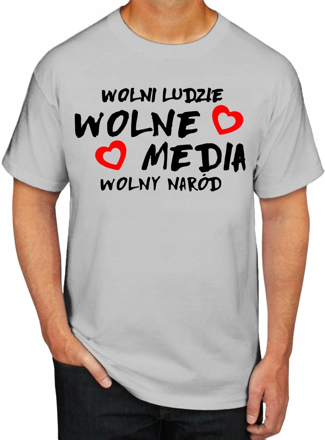 Koszulka Wolne Media Anty Pis Cenzura Protest S - Ceny i opinie - Ceneo.pl