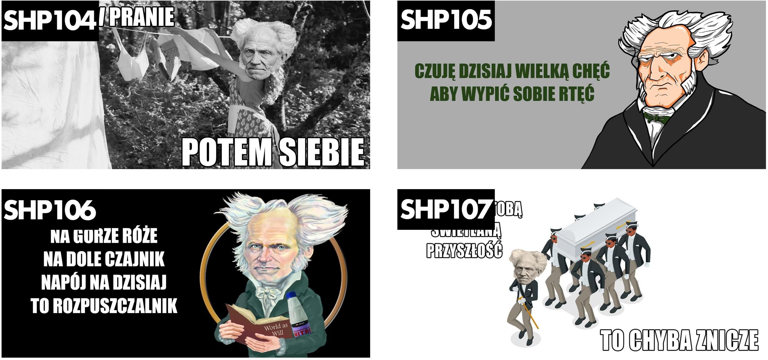 Kubek Czarny Memy Schopenhauer Wz - Opinie i atrakcyjne ceny na Ceneo.pl