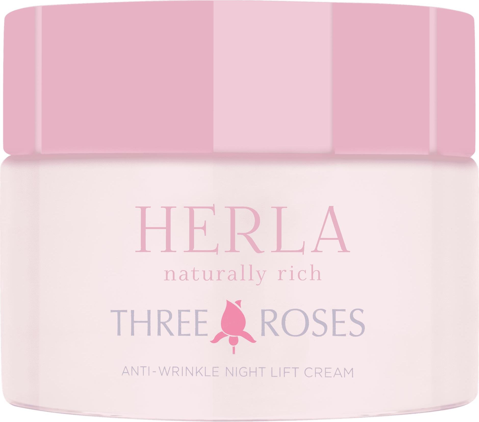 Krem Herla Three Roses Intensywnie Liftingujący na noc 50ml - Opinie i ...