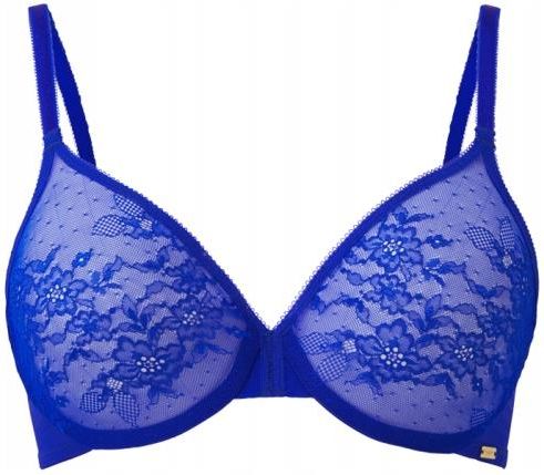 Gossard Biustonosz 70FF/32FF Glossies Lace Blue - Ceny i opinie - Ceneo.pl