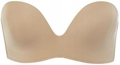 Wonderbra Ultimate Strapless bezramiączkowy stanik bardotka beżowy 85E ...