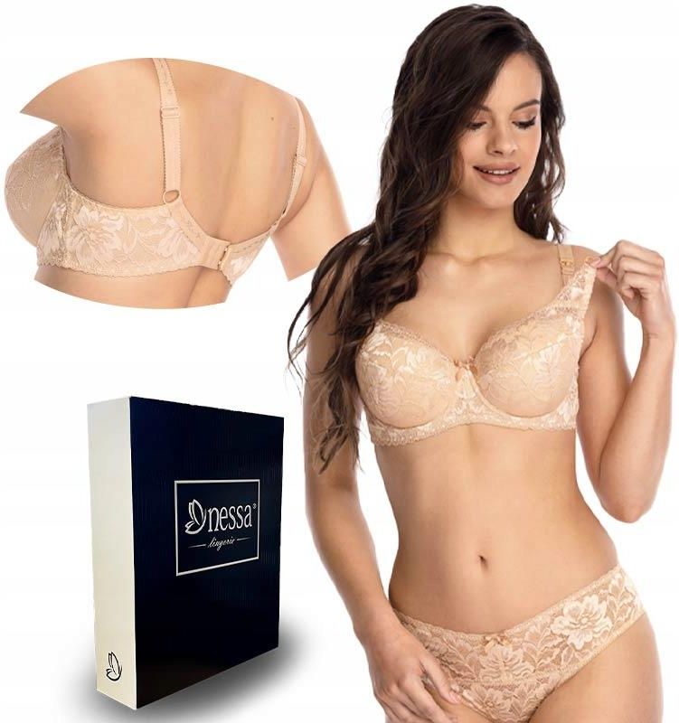 Nessa Biustonosz półusztywniany do karmienia Mamma Lace beż 90G - Ceny i opinie - Ceneo.pl