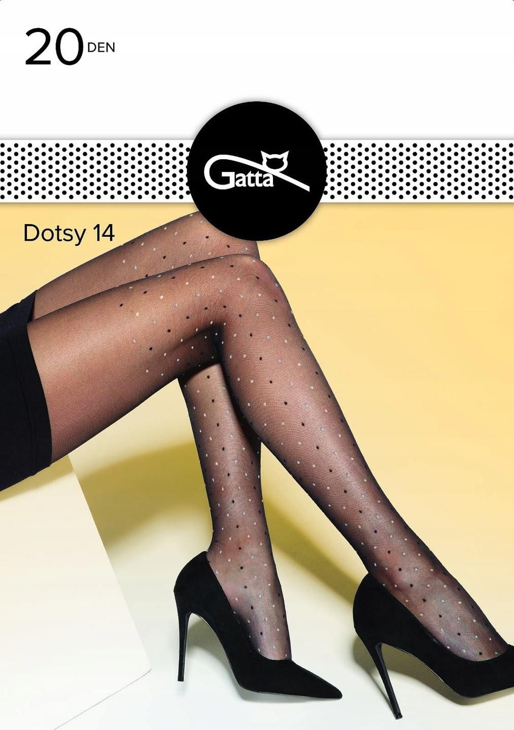 GATTA DOTSY Rajstopy wzorzyste wz.14/3-M/Golden - Ceny i opinie - Ceneo.pl
