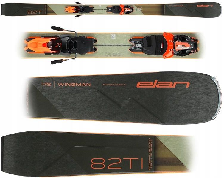 Narty Elan Wingman 82 Ti Wiązania Elx 11.0 Gw 178cm 23/24 - Ceny i ...