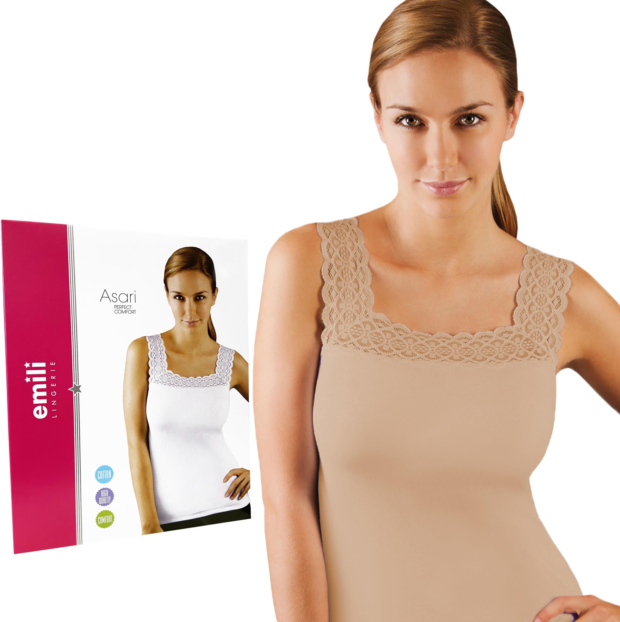 Emili Koszulka damska Asari beżowy bawełna S - Ceny i opinie - Ceneo.pl