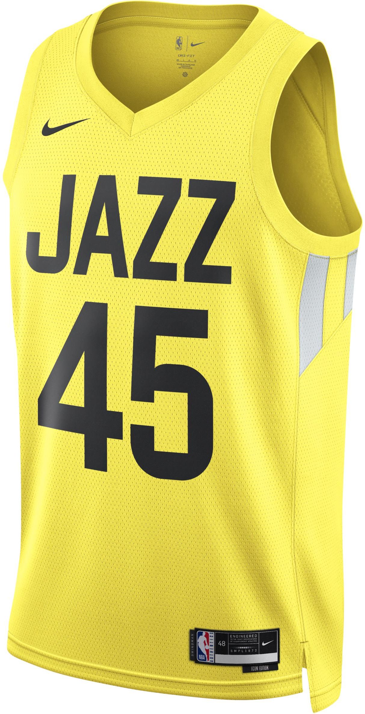 Koszulka Nike Dri Fit Nba Swingman Utah Jazz Icon Edition 2022/23 Żółty ...