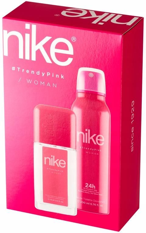Nike Trendy Pink Zest.-Dns 75Ml+Deo 200Ml - opinie i ceny na Ceneo.pl