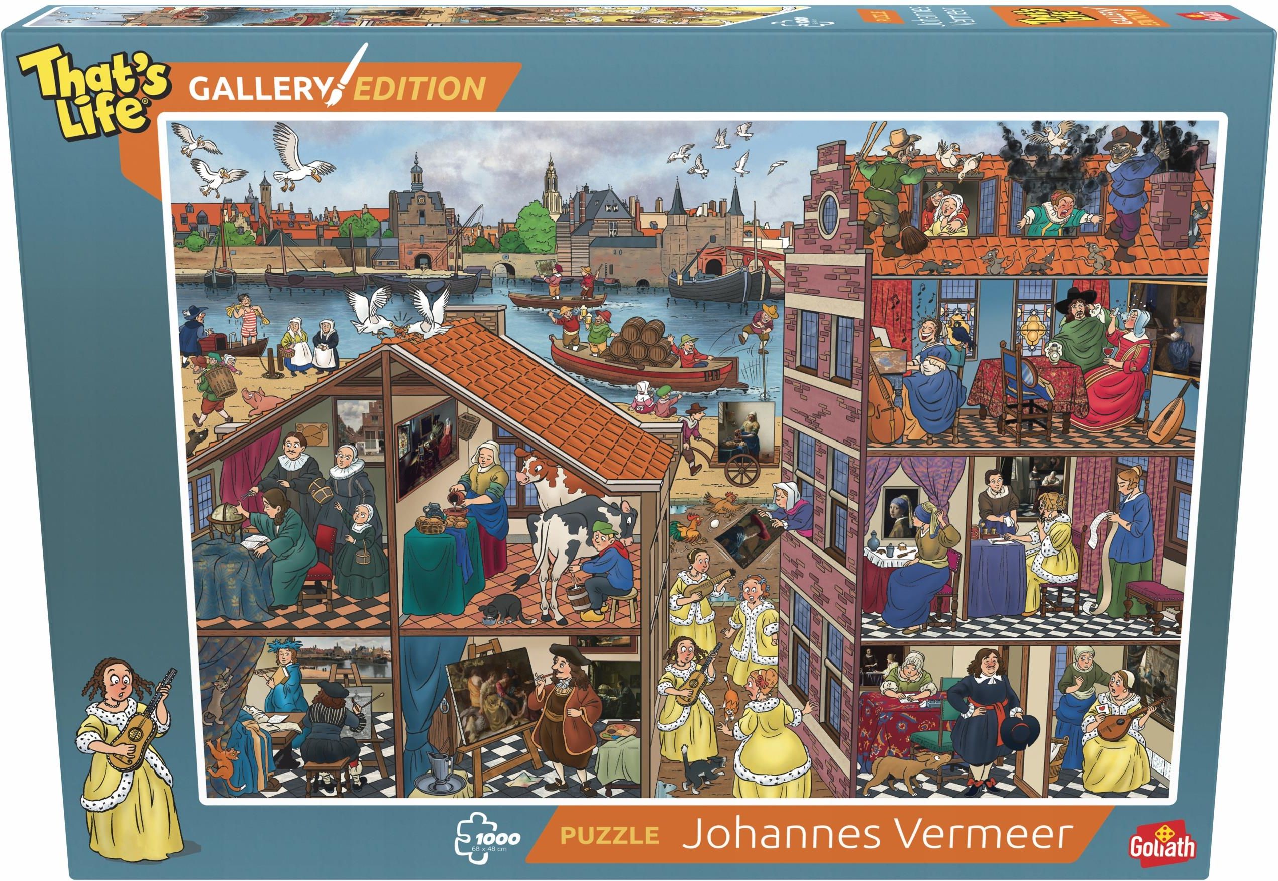 Goliath Puzzle Gallery 930587 1000El. Johannes Vermeer '23 - Ceny i ...
