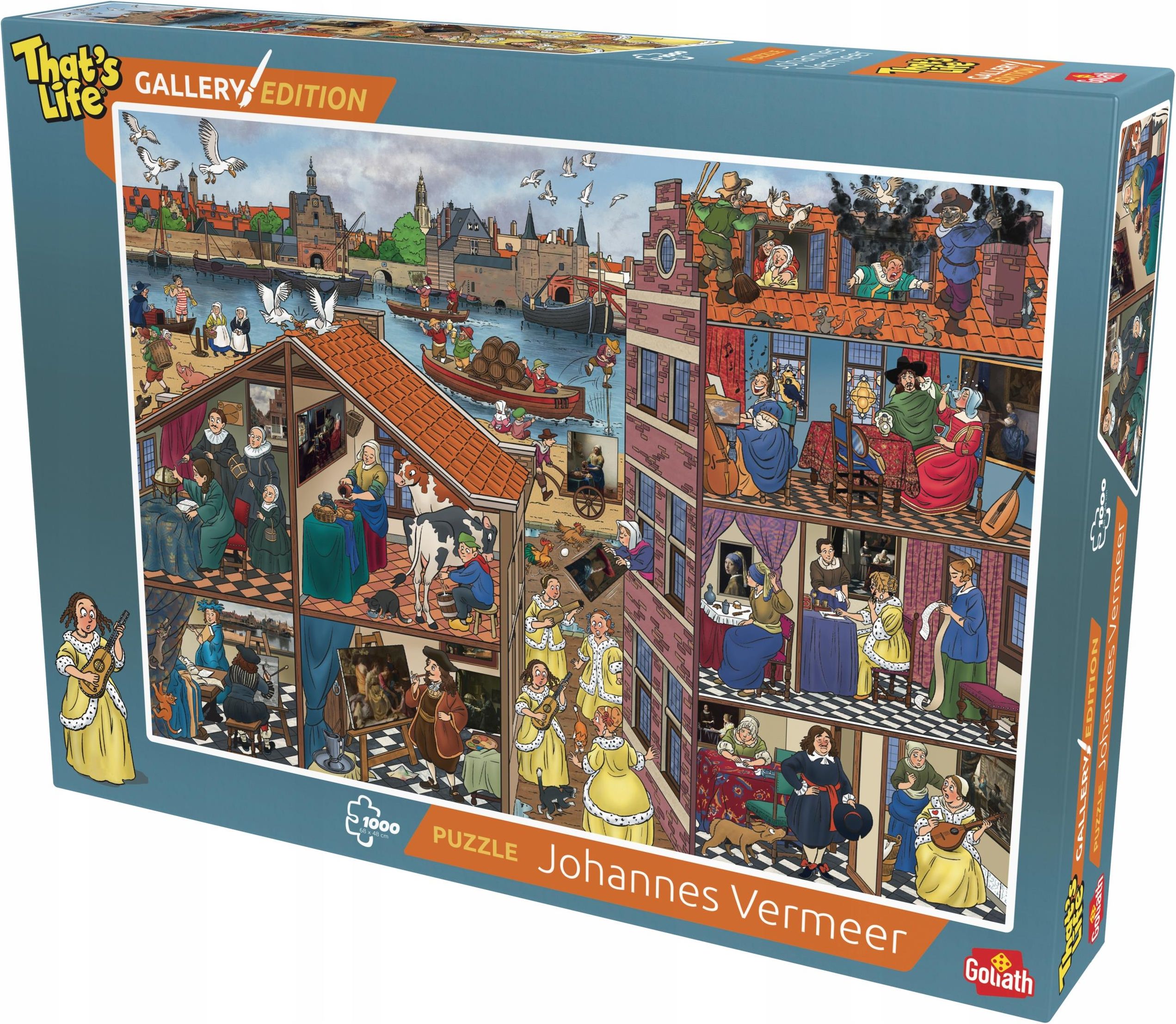 Goliath Puzzle Gallery 930587 1000El. Johannes Vermeer '23 - Ceny i ...