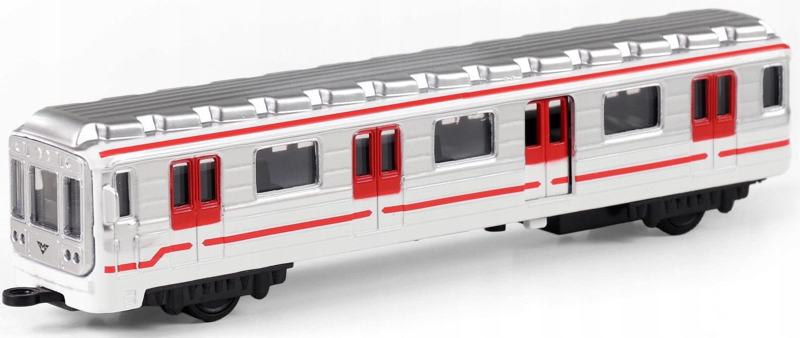 Rappa Metalowe Metro Czeskie Tramwaj Pociąg 16Cm - Ceny i opinie - Ceneo.pl