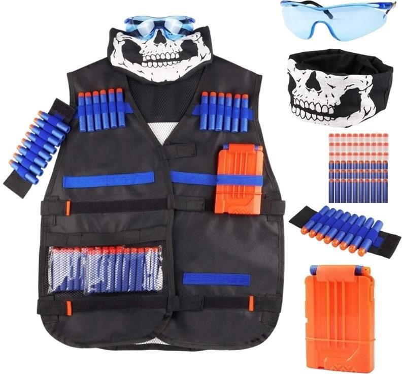 Nobo Kids Kamizelka Taktyczna Naboje Do Nerf Strój Policja - Ceny i ...