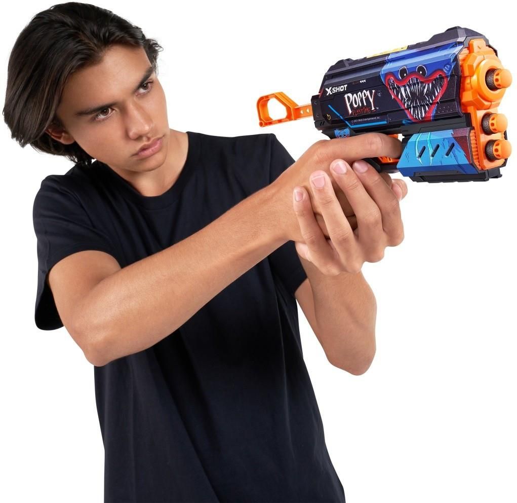 Zuru X-Shot Wyrzutnia Flux 8 Strzałek Jumpscare - Ceny i opinie - Ceneo.pl