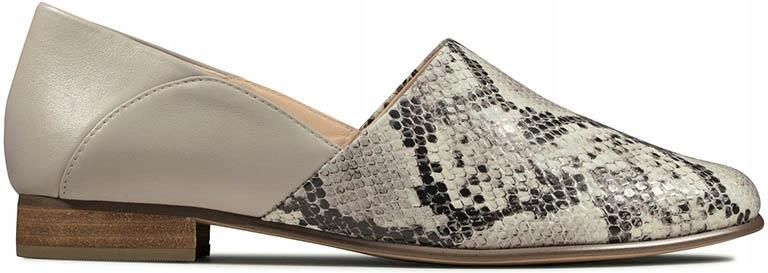 Półbuty Clarks Pure Tone skóra szare wężowe 37,5 - Ceny i opinie - Ceneo.pl