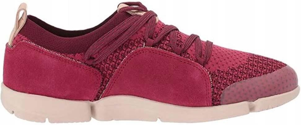 Półbuty Clarks Tri Amelia czerwone skórzane 37 - Ceny i opinie - Ceneo.pl