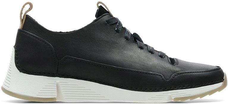 Clarks Półbuty damskie czarne nubuk Tri Spark 36 - Ceny i opinie - Ceneo.pl