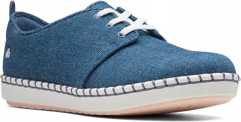 Clarks Półbuty niebieskie Step Glow Lace 35,5 - Ceny i opinie - Ceneo.pl