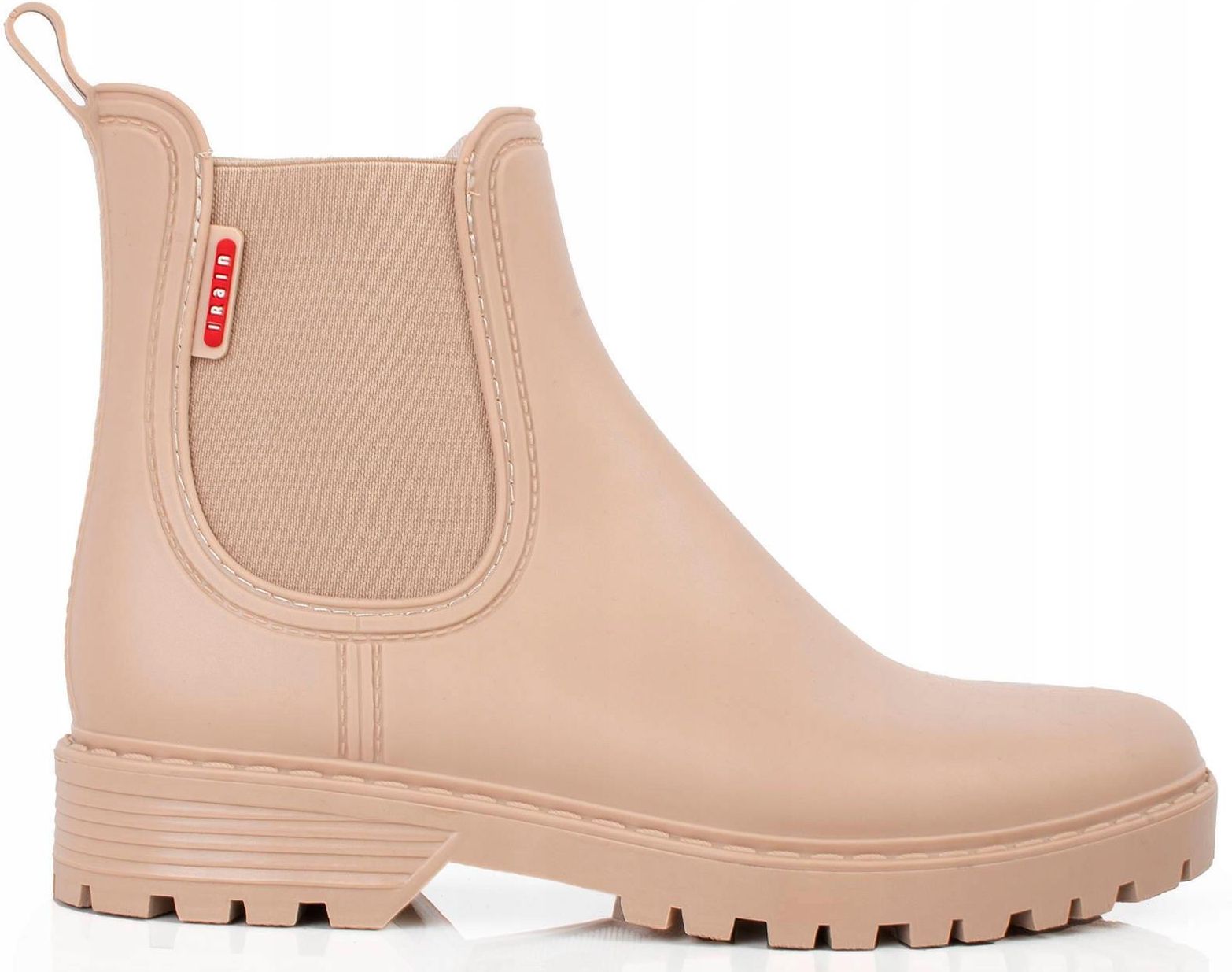 7666 Beżowe Matowe Kalosze Botki Sztyblety 36 - Ceny i opinie - Ceneo.pl