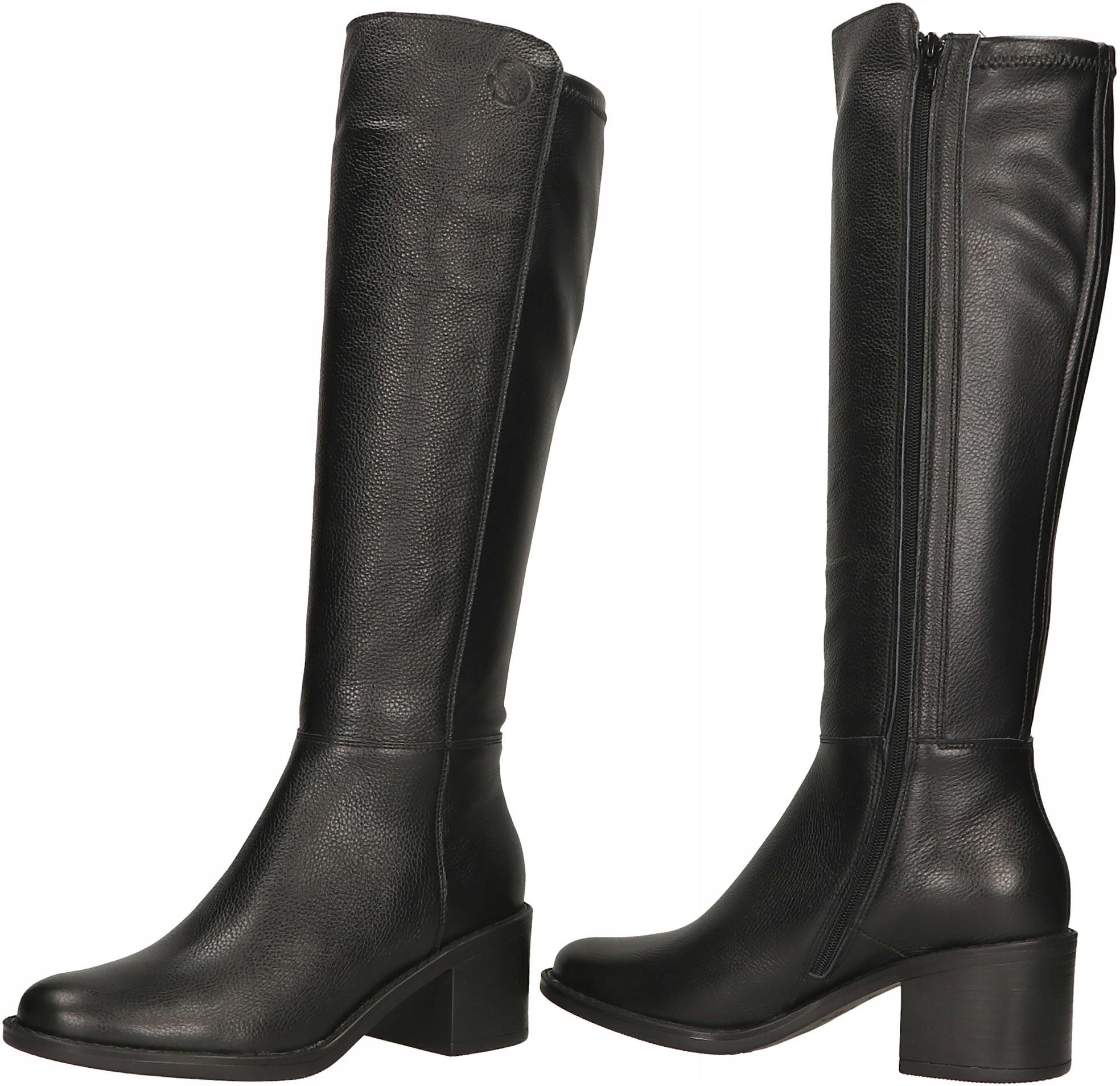 Kozaki damskie Ryłko 5PXP2_V_M_6SEF czarny czarne r. 40 - Ceny i opinie ...