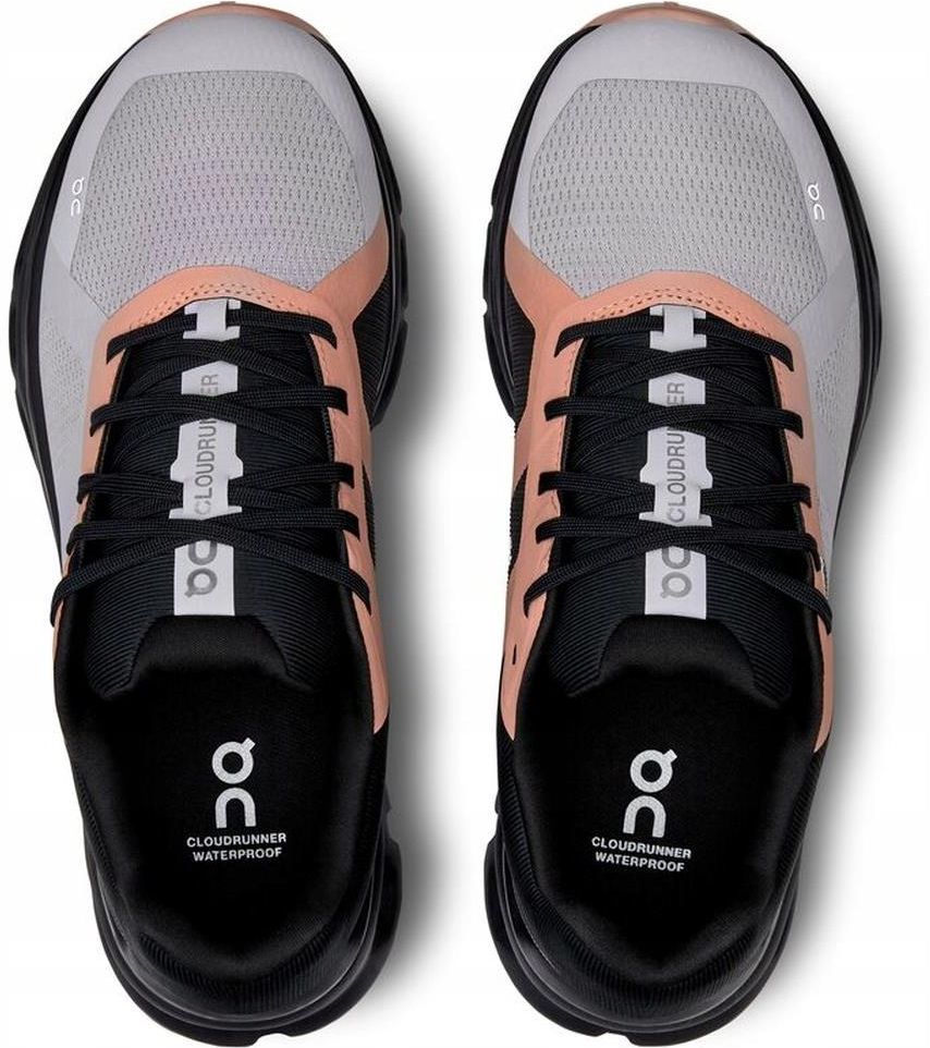 On Running Buty Damskie Cloudrunner Waterproof Fade Black 40 - Ceny i ...