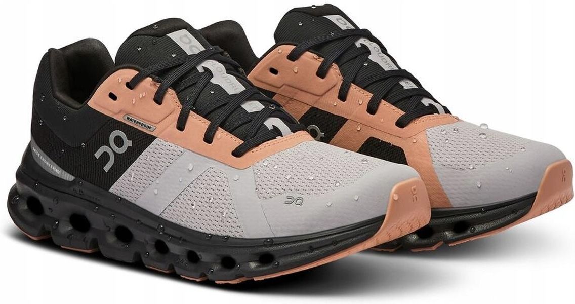 On Running Buty Damskie Cloudrunner Waterproof Fade Black 40 - Ceny i ...