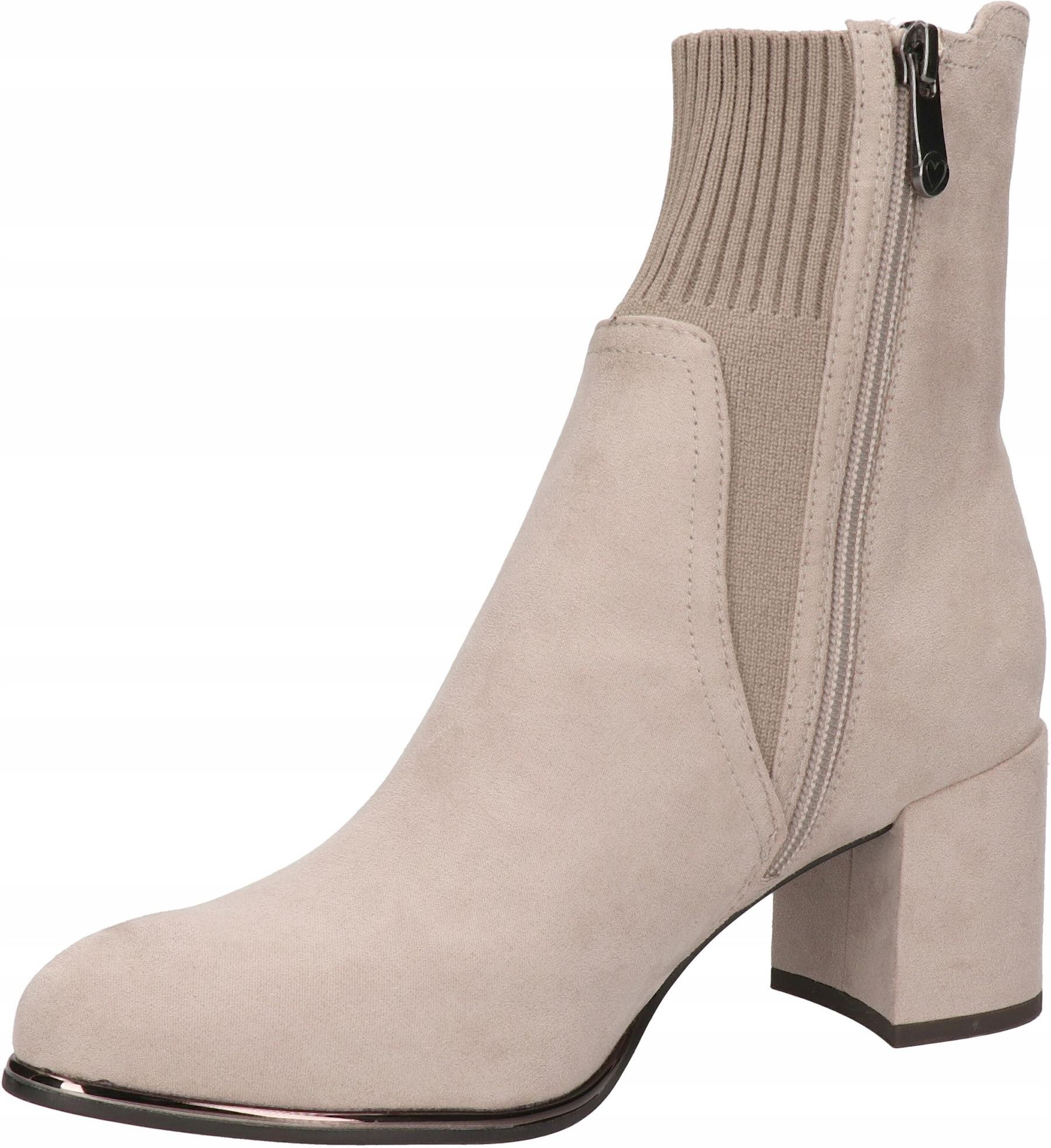 Botki Marco Tozzi 2-25392-41 341 taupe r.36 - Ceny i opinie - Ceneo.pl