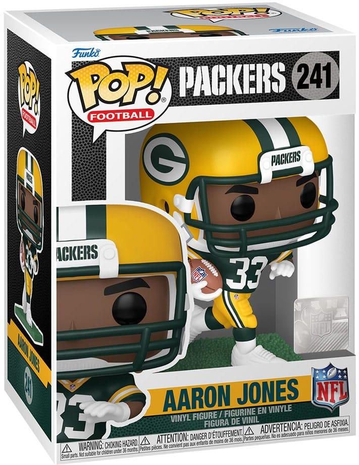 Funko Nfl Pop Football Vinyl Figure Packers Aaron Jones 9Cm Nr 241 ...